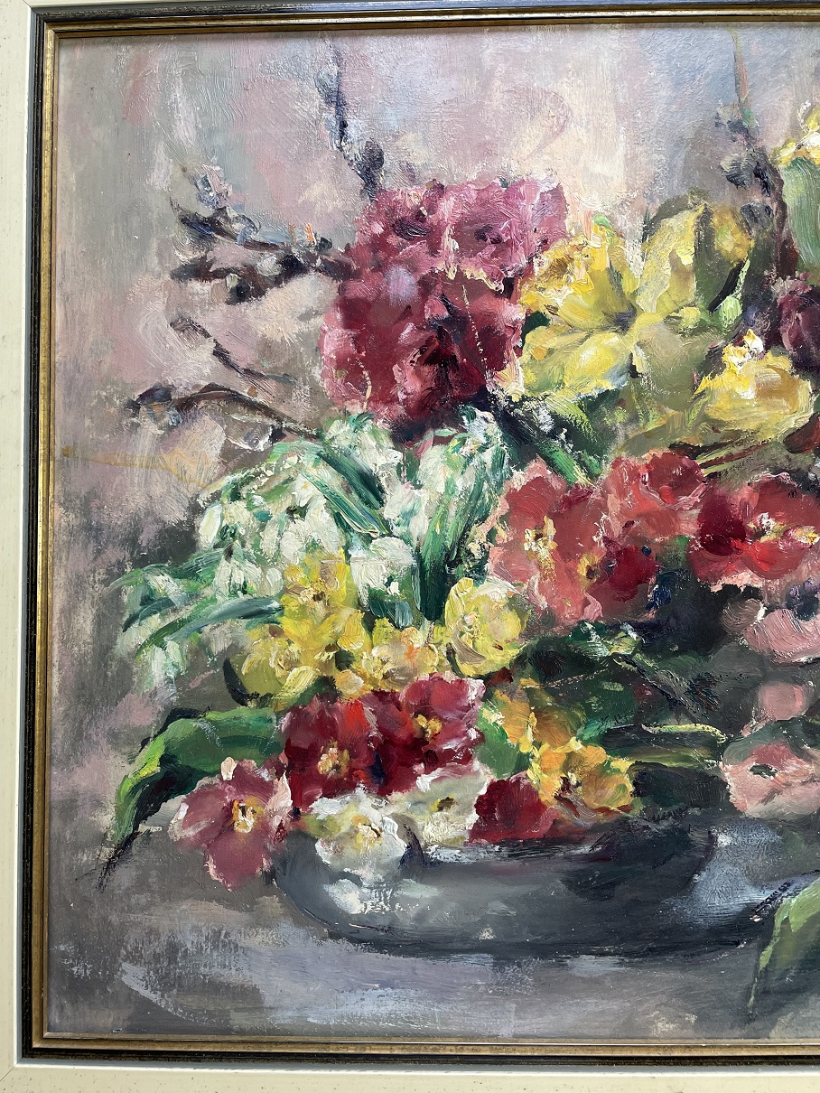 Aloysia „Wisa“ von Westphalen 1910 – 1993 Gemälde Blumen Stillleben ...